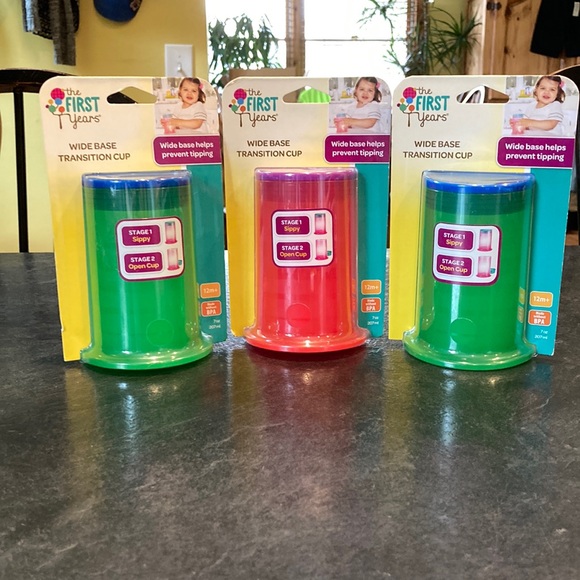 The First Years | Dining | The First Years Wide Base Transition Cups 3 ...